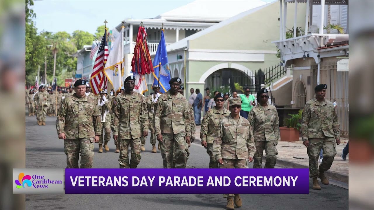 USVI Hosts Veterans Day Parade and Ceremony | One Caribbean Television