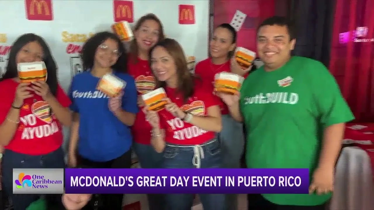 McDonald's Hosts Great Day Event in Puerto Rico | One Caribbean Television