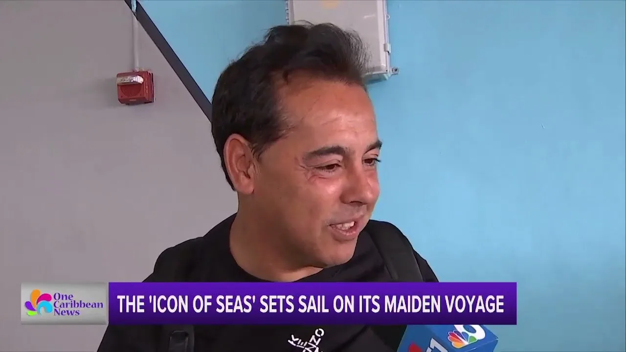 'Icon of the Seas' Sets Sail on Maiden Voyage | One Caribbean Television