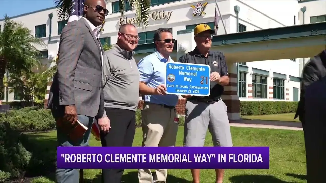 Puerto Rico's Roberto Clemente Honored in Florida | One Caribbean ...