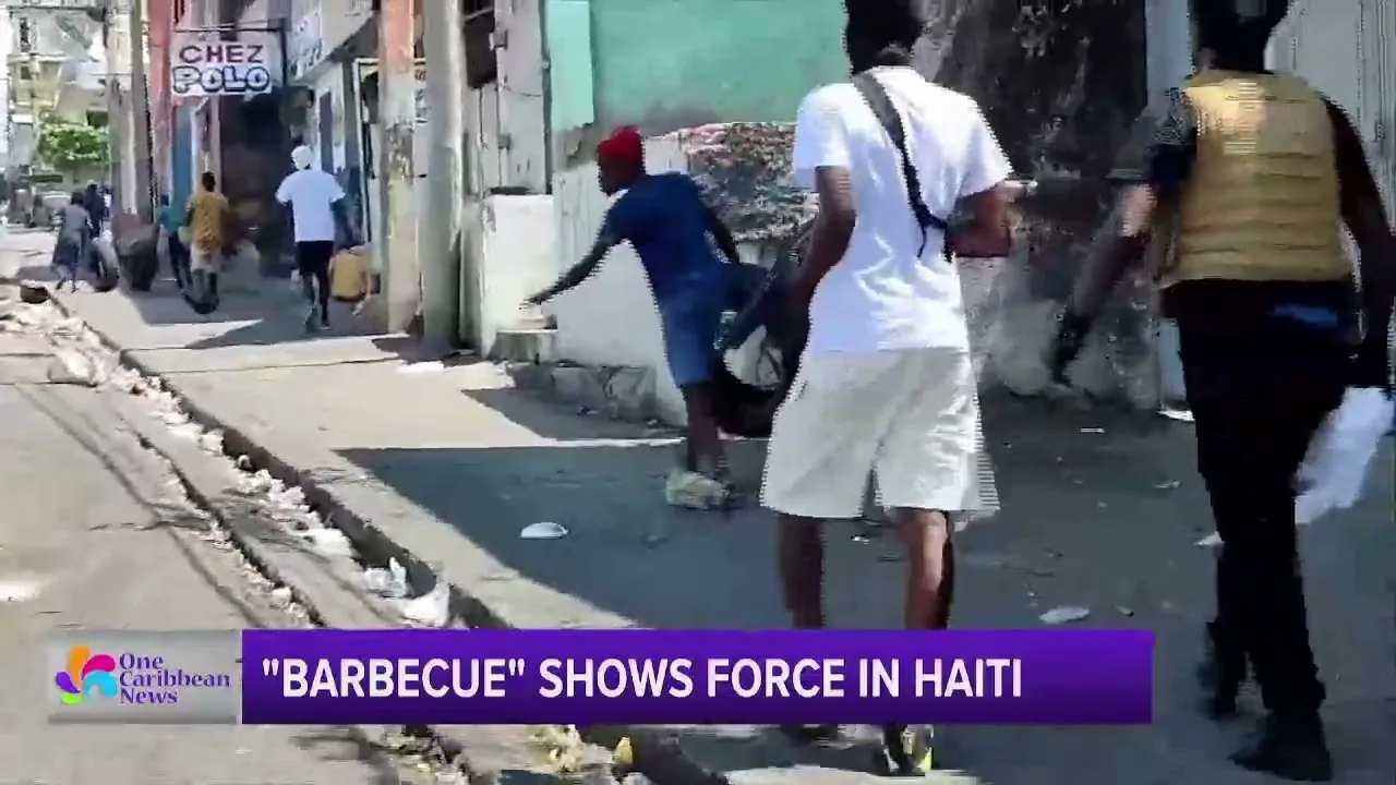 'Barbecue' Shows Force in Haiti | One Caribbean Television
