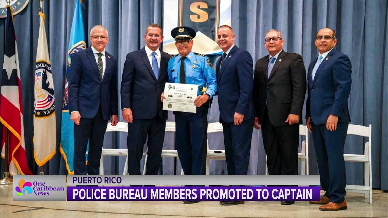 Police Bureau Members in Puerto Rico Promoted to Captain | One ...