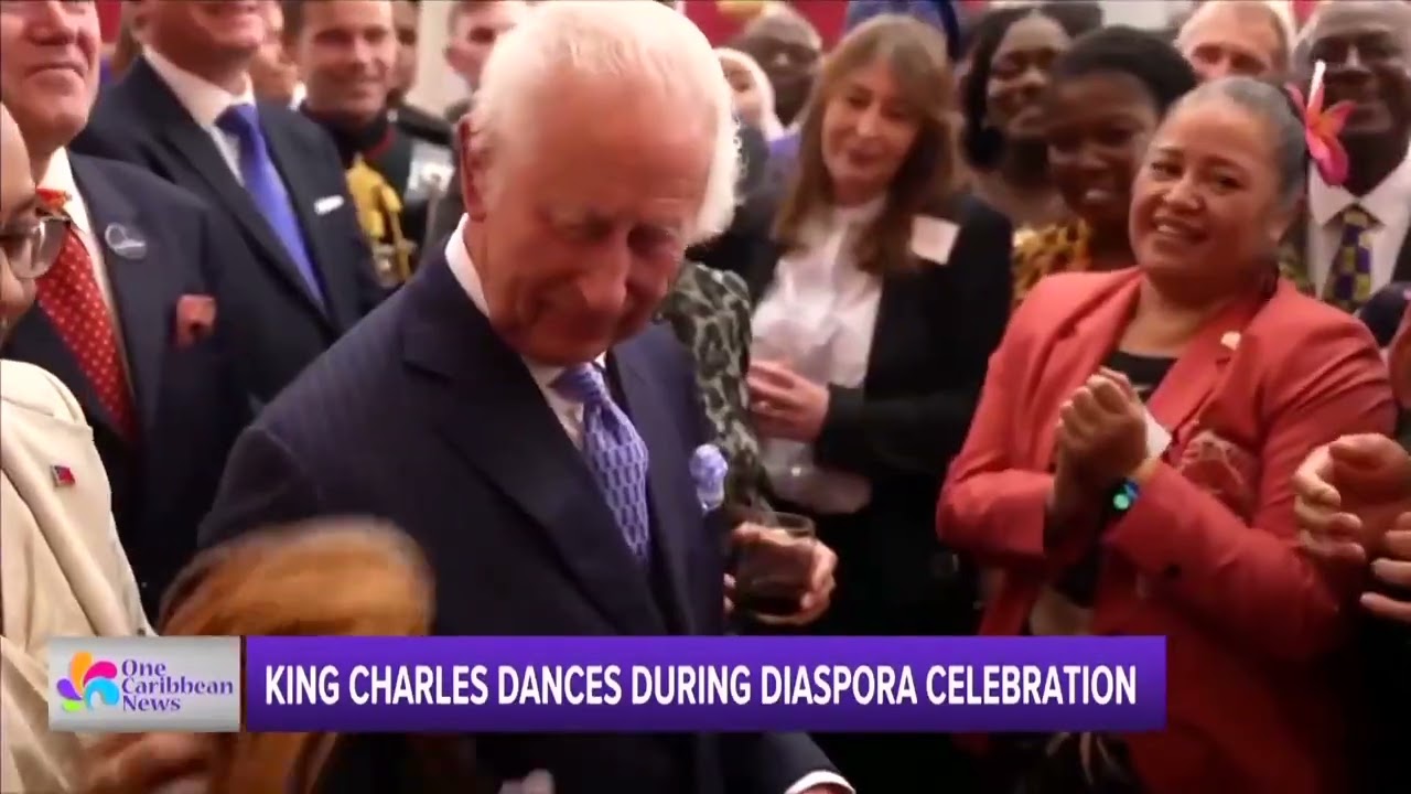 King Charles Dances During Diaspora Celebration | One Caribbean Television