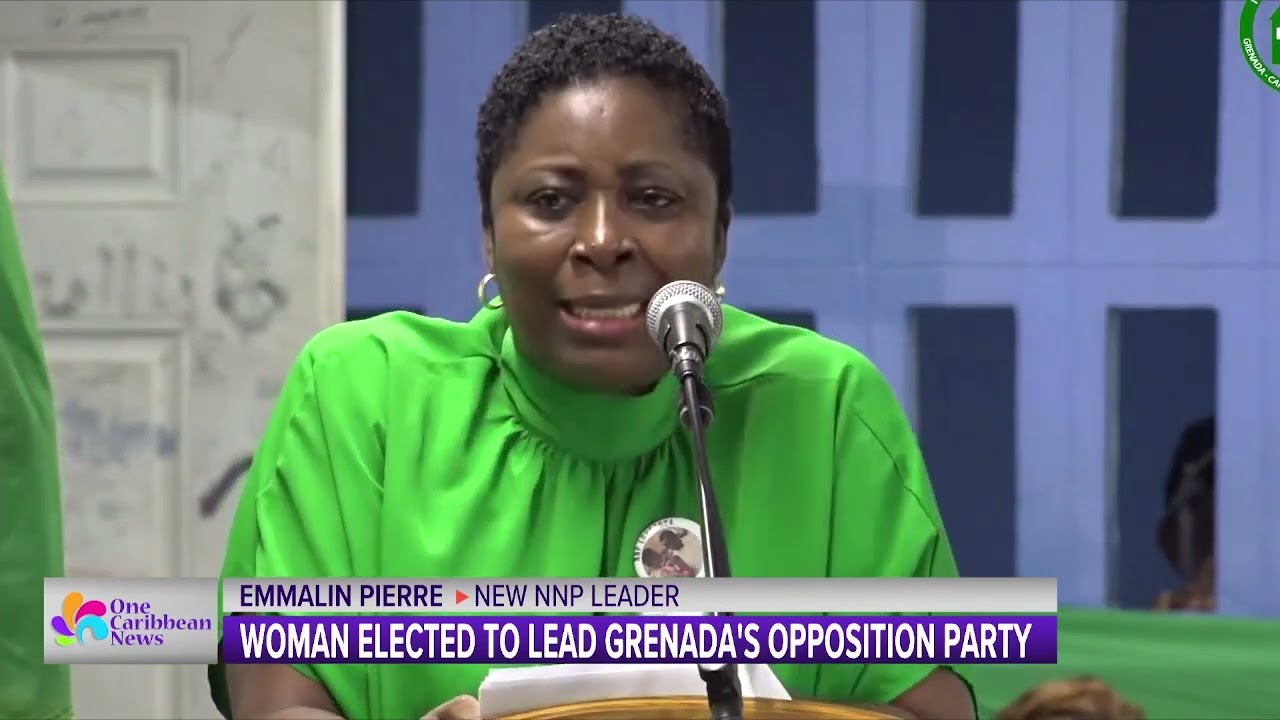 First Woman Elected Leader of New National Party in Grenada | One ...