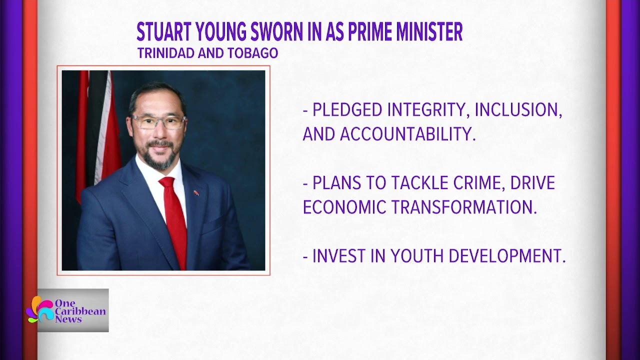 Stuart Young Sworn in as Trinidad & Tobago's Prime Minister | One ...