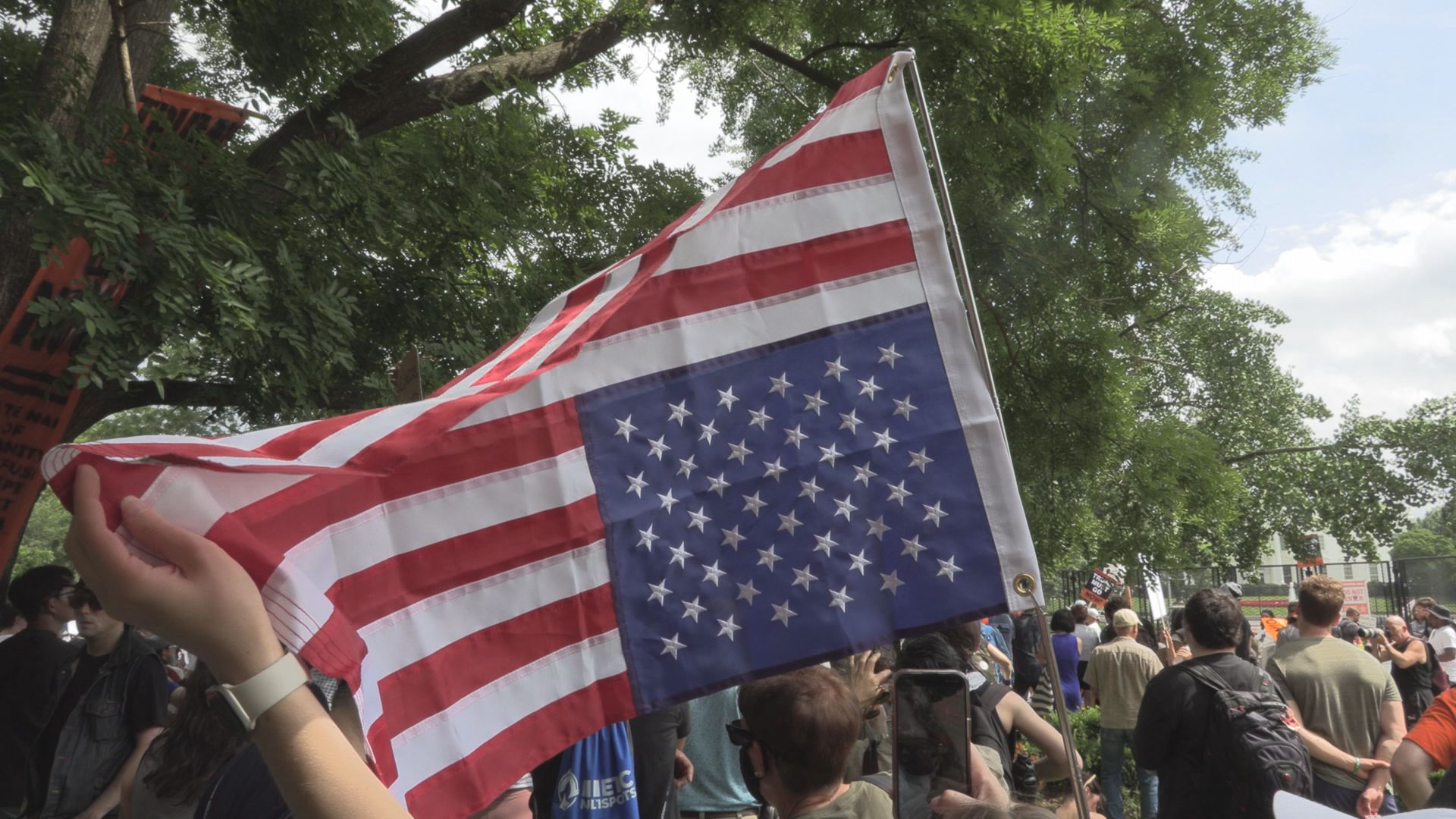 As Trump Hosts Military Parade, People Hold Protests about his Policies ...
