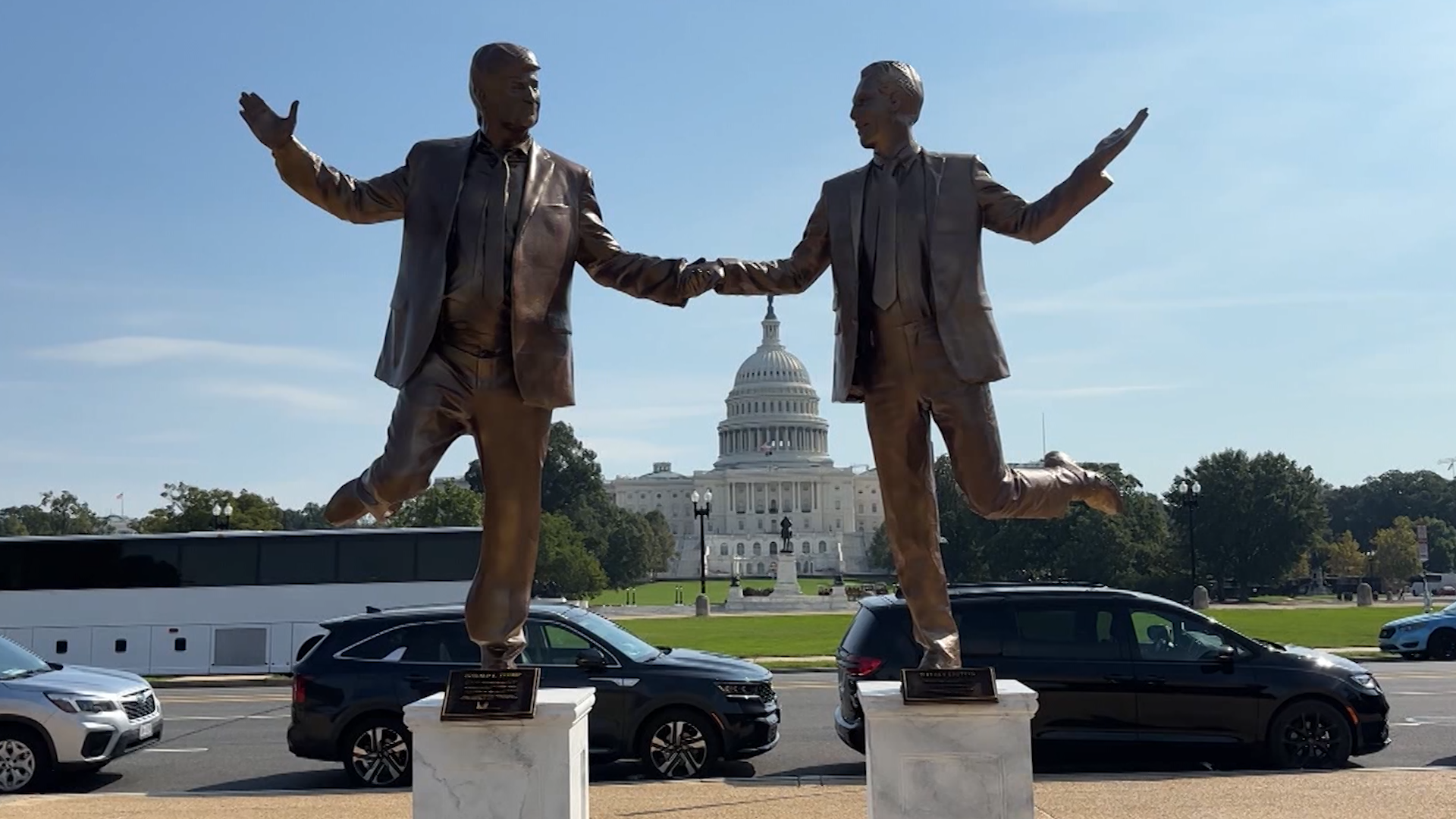 Trump–Epstein Statue Taken Down From National Mall One Day After Being ...